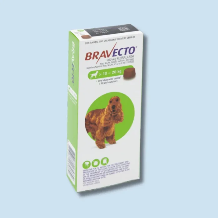 Bravecto Chew Tablet Dog 1’s - NSPCA
