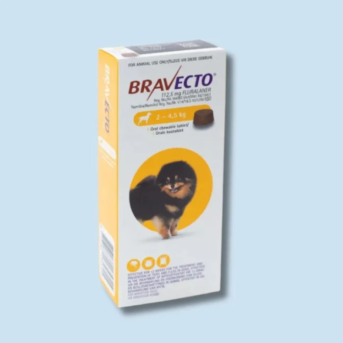 Bravecto Chew Tablet Dog 1’s - NSPCA